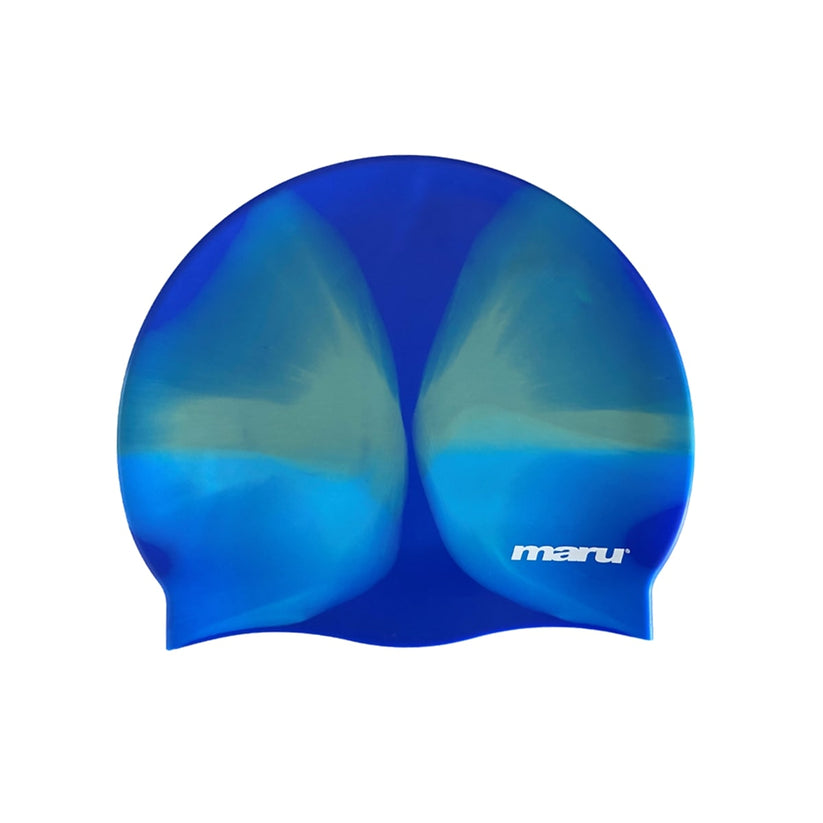 Swimming Cap | Blue and Yellow | Maru – Maru Swimwear