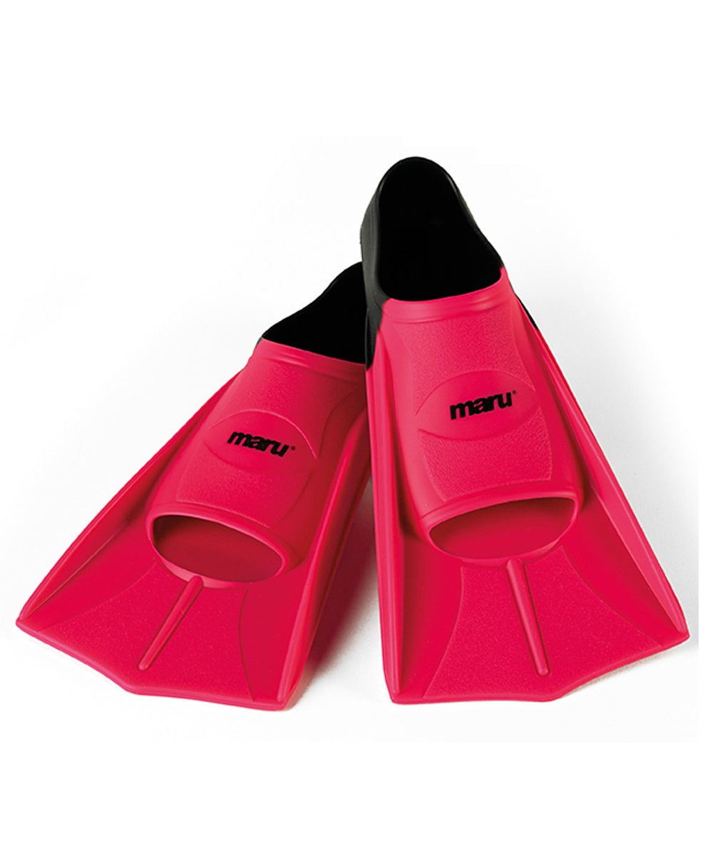 Training Fins | Pink and Black | Maru – Maru Swimwear